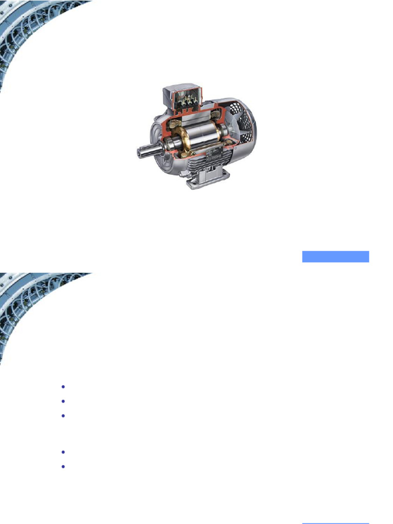 EEE 3352 lecture 5 - Rotating machines -2023 | PDF | Electric Generator | Electric Motor