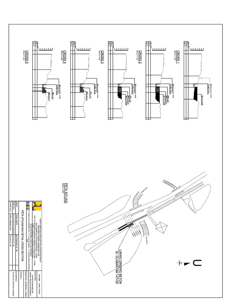 Saluran Induk Glabar HM 147 (Cabean) Ok | PDF