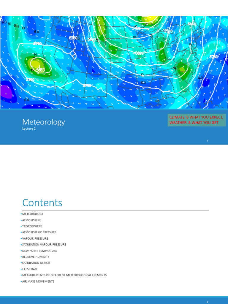 Lec 2 | PDF | Atmospheric Circulation | Wound