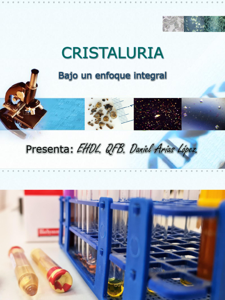 Cristaluria Integral Dall | PDF | Urología | Medicina CLINICA