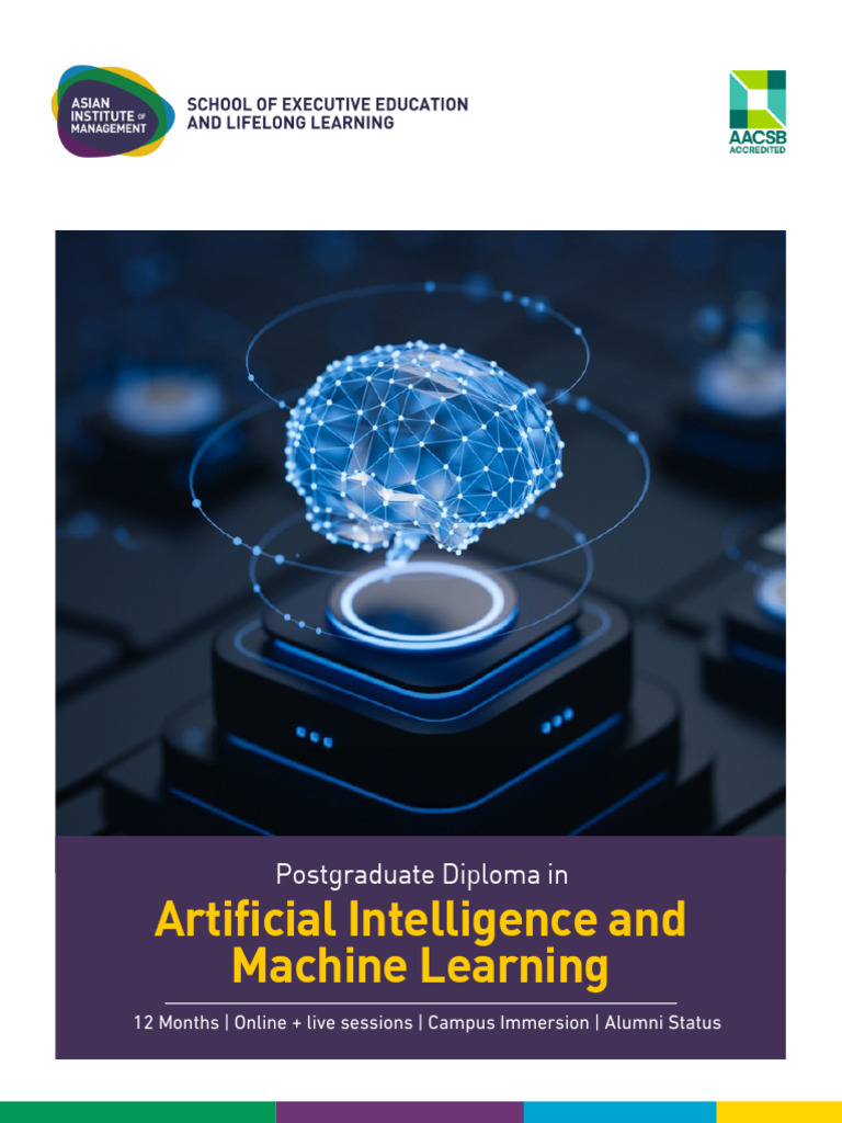 AIM_PGDAIML_Brochure | PDF | Machine Learning | Artificial Intelligence