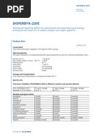 Disperbyk-163 - Dispers SB Pu | PDF | Colloid | Implied Warranty