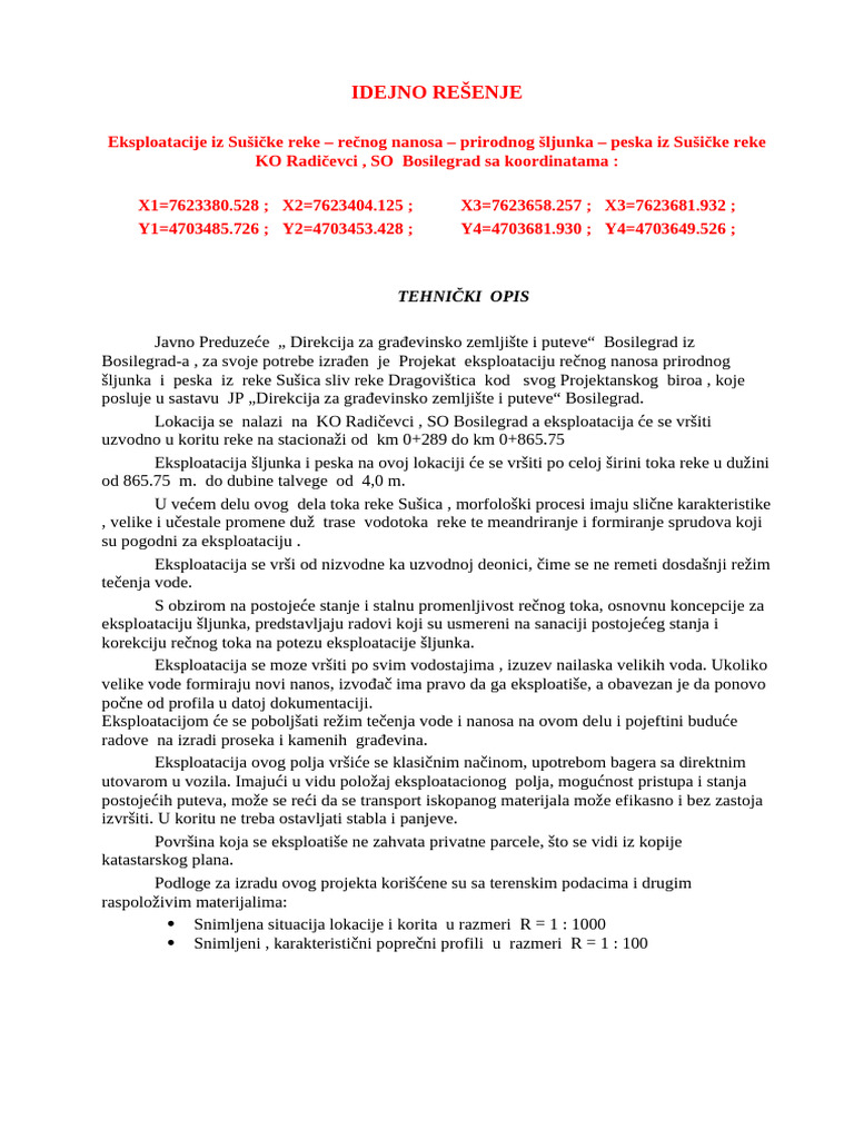 Tehnički Opis | PDF
