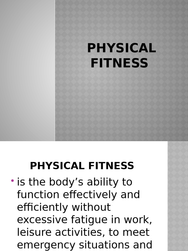 Physical Fitness Assessment Guide | PDF | Body Mass Index | Pulse