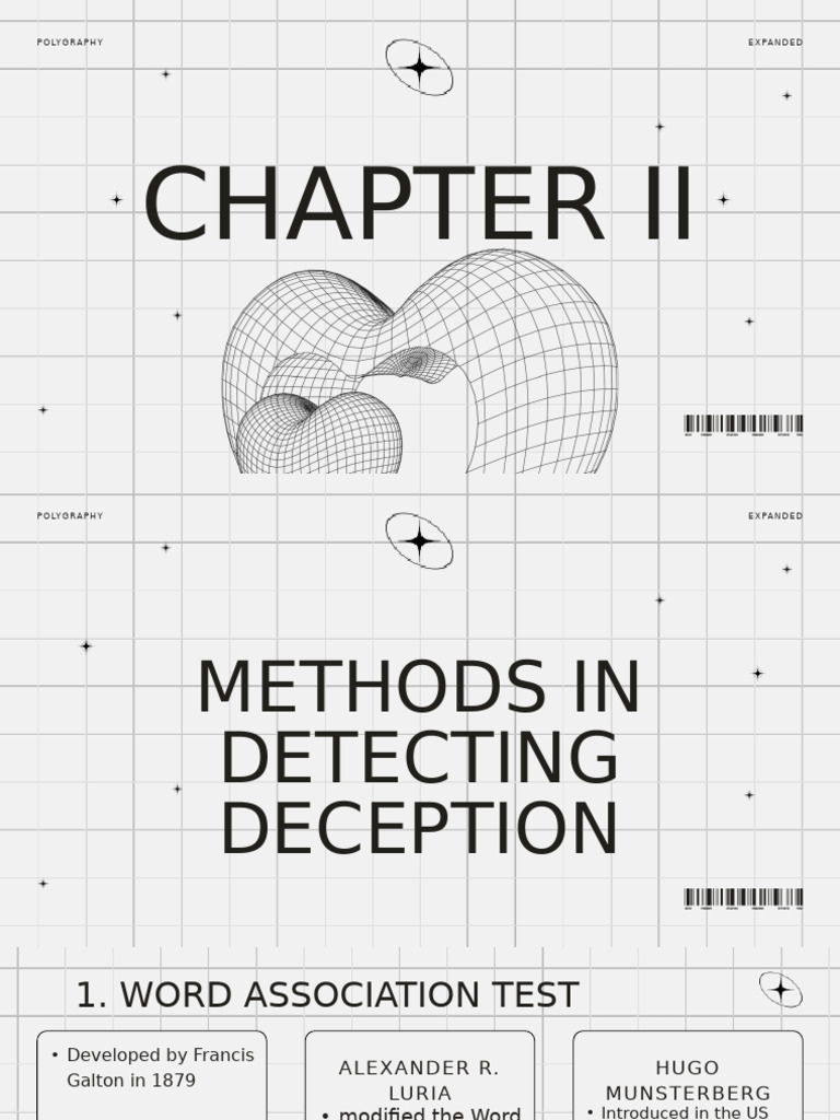 Lie Detection Techniques Week 2 and 3 | PDF | Hypnosis | Polygraph