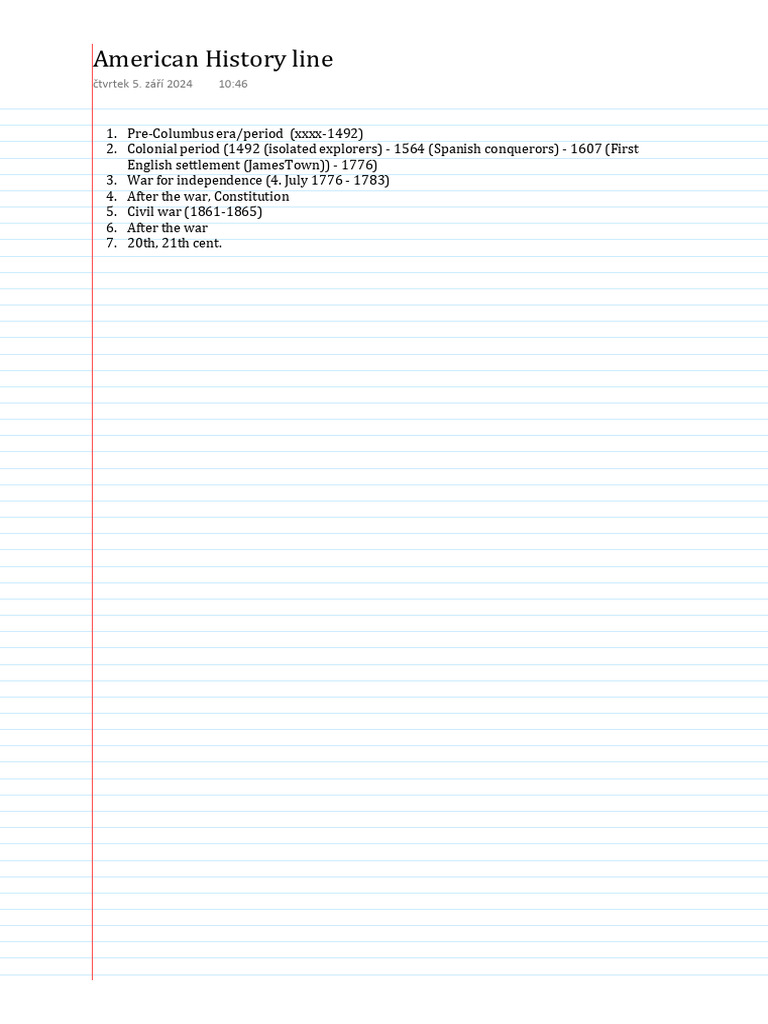 American History | PDF | Social Science