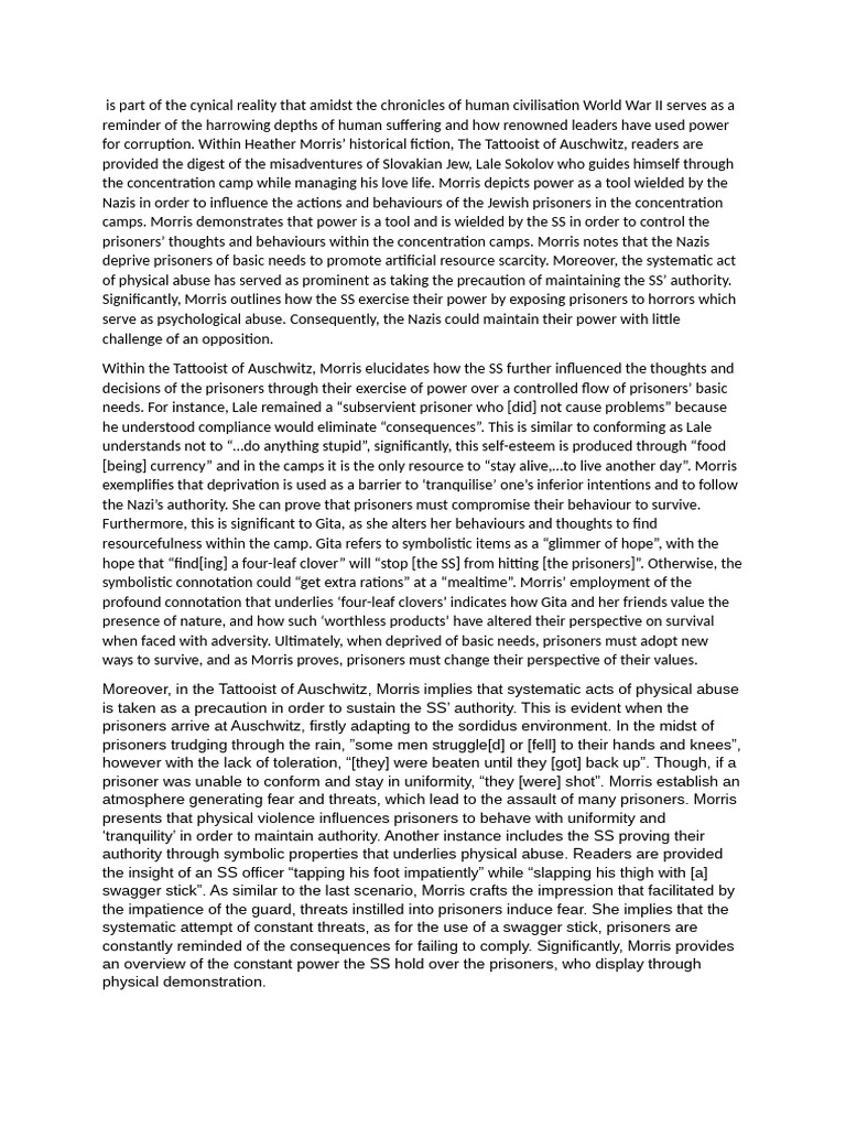 Nethum - Practice Essay | PDF | Psychology