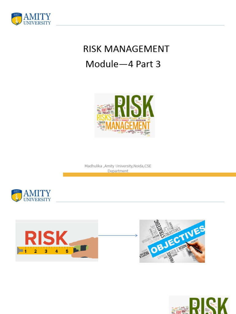 Module-4_P2_ASPM | PDF | Risk | Risk Management