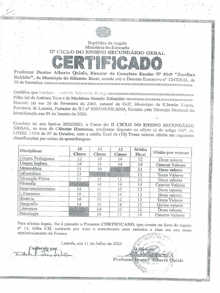 Certifica Do | PDF