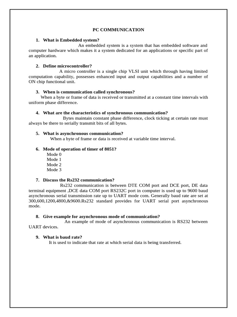VIVA ques | PDF | Relay | Microcontroller