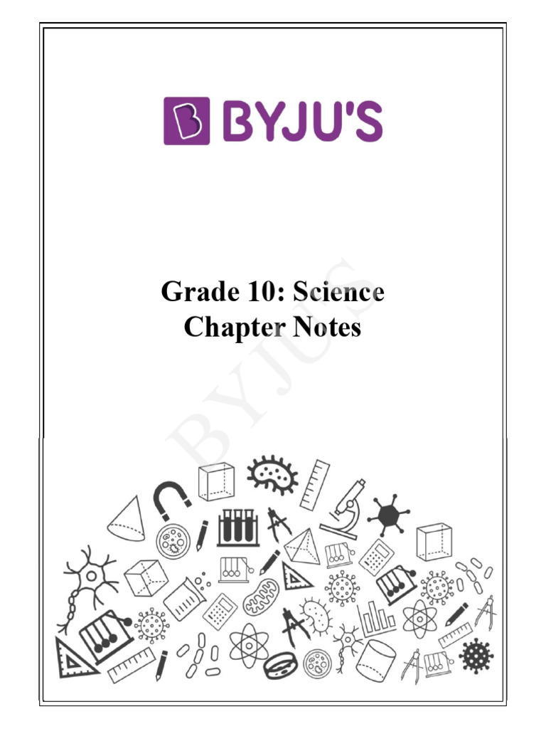 Grade 10 - Science - Chapter10 - Light Reflection and Refraction | PDF | Reflection (Physics ...