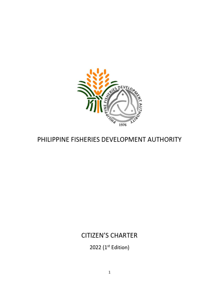 PFDA Citizens Charter 2022 1st Ed | PDF | Refrigeration | Port