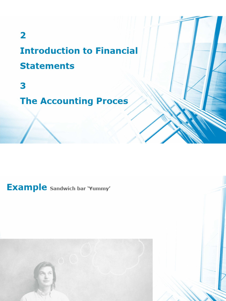 02 Introduction Financial Statements and Accounting Process | PDF ...