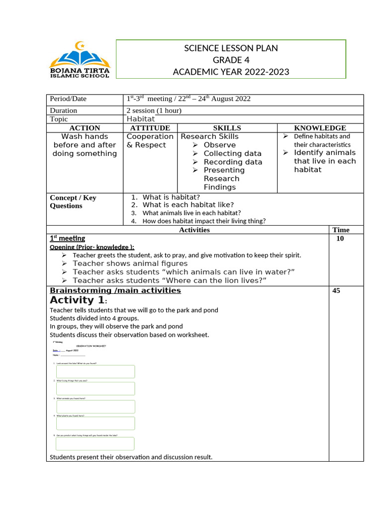 Lp Science Ch. 4 Week 2 | PDF | Cognition