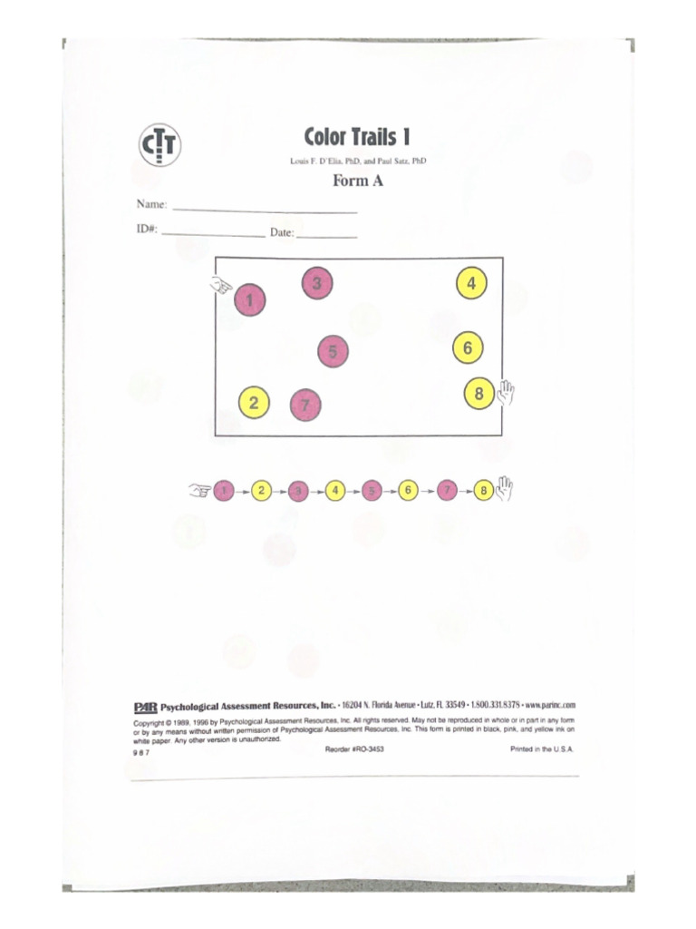Color Trails I | PDF