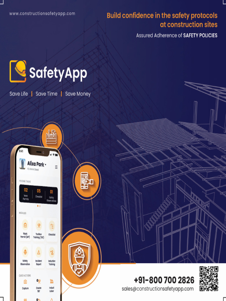 SafetyApp_Brochure (1) | PDF | Safety
