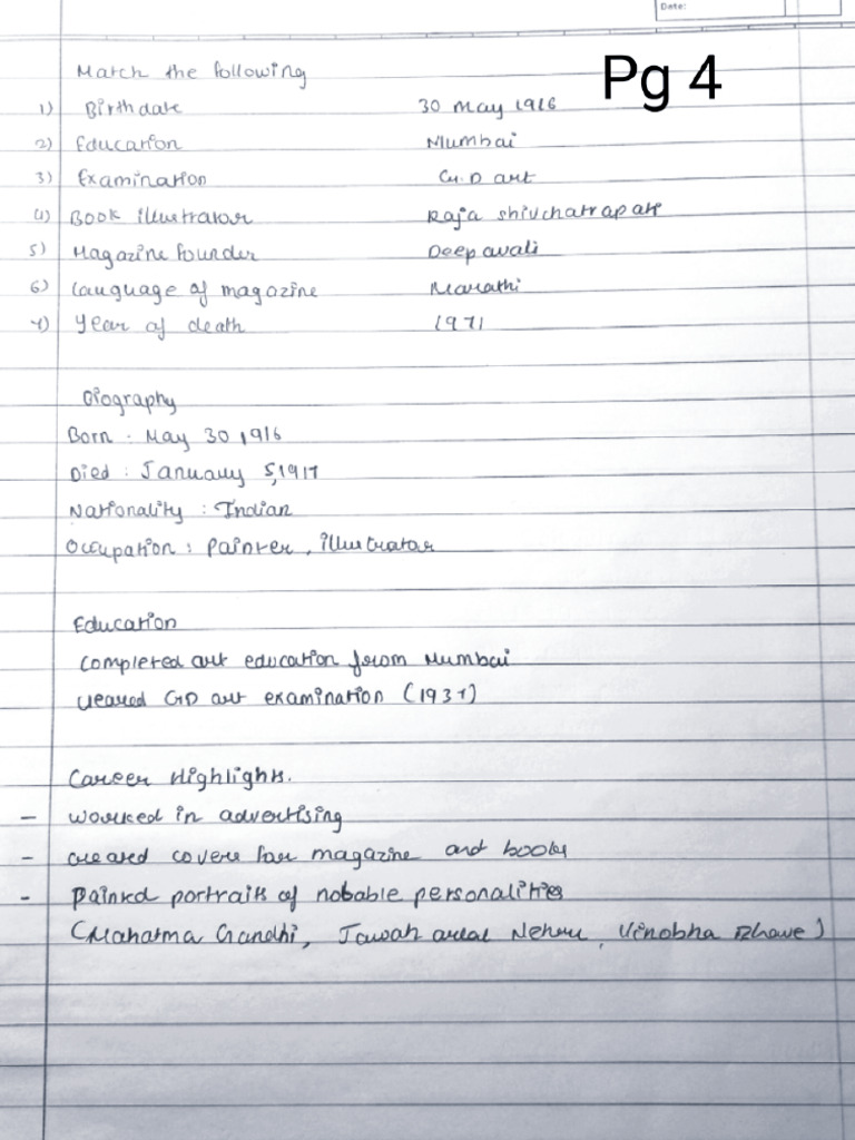 Bascillica and Dinanath Dalal Notes | PDF