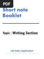 Class 12 English Writing Skill Formats | PDF