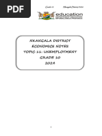 Grade 12 Economics Lesson Plans Term 2 | PDF | Economics | Macroeconomics