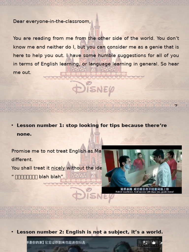 Regarding English Learning | PDF | Language Arts & Discipline