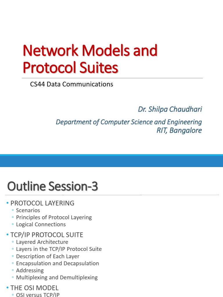 Unit-1-02-model | PDF | Osi Model | Internet Protocol Suite