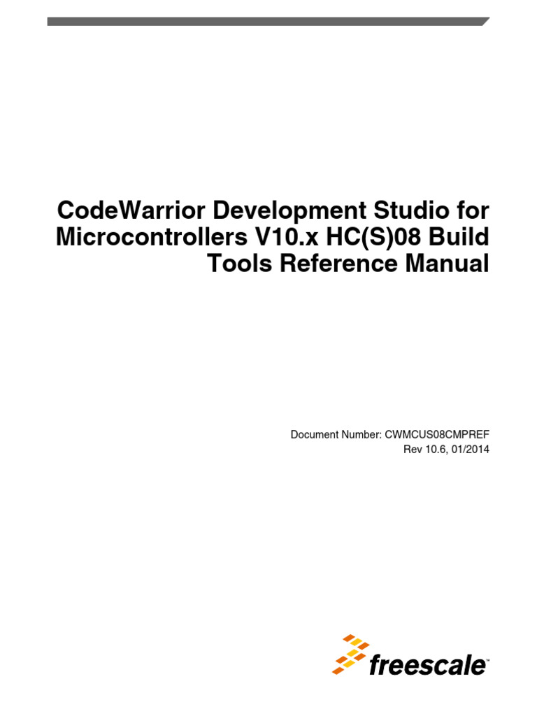 MCU HCS08 Compiler | PDF | Compiler | Pointer (Computer Programming)