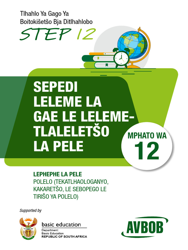 Grade 12 Sepedi Exam Preparation Guide | PDF | Languages Of Africa