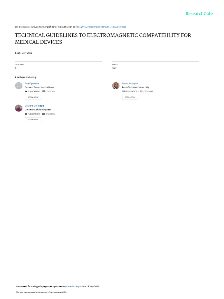 14 PTB AFSEC Med Device en Final | PDF | Heart Rate | Artificial ...