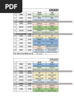 Class Schedule For S.Y. 2025-2026 | PDF | Public Administration | Philippines