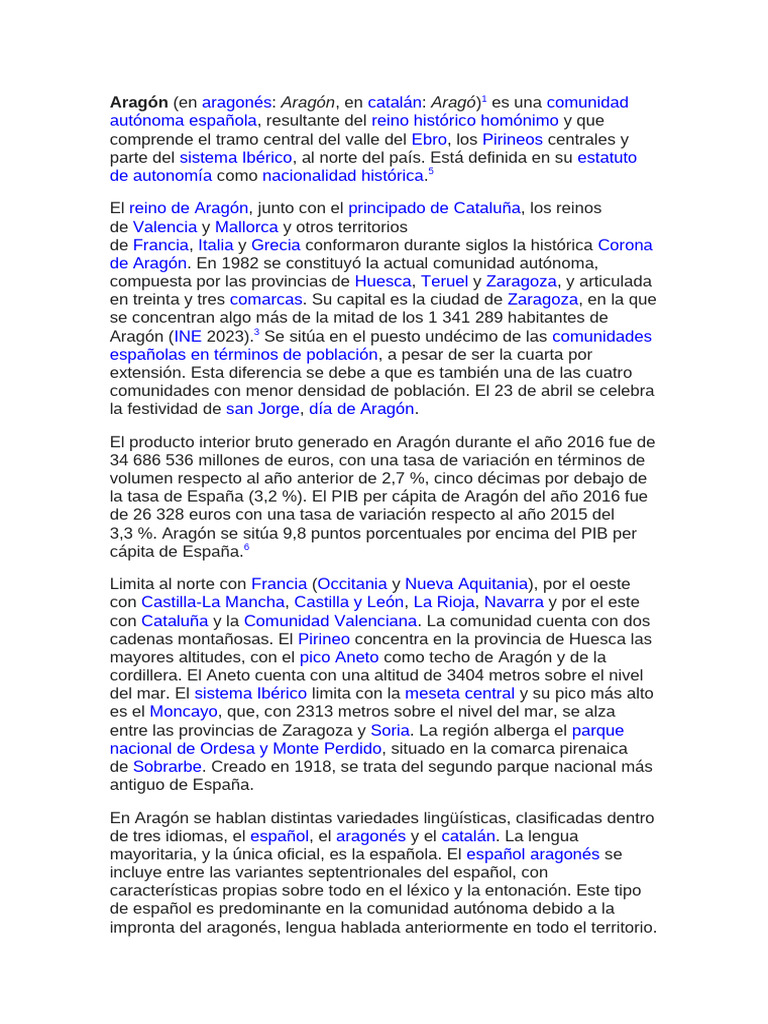 Aragón | PDF