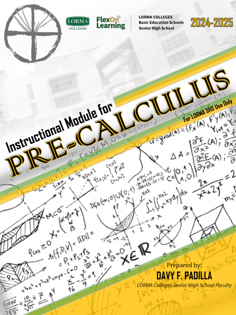 M1_PRE-CALCULUS | PDF | Geometric Shapes | Differential Geometry