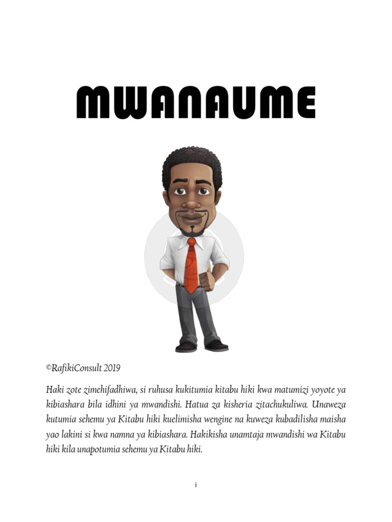 Kitabu Cha Mwanaume 240528 220722 | PDF