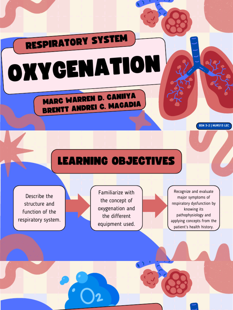 Understanding Oxygenation and Respiratory Health | PDF | Respiratory ...