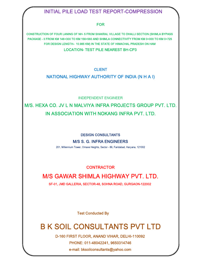 Ilt Himachal Comp | PDF | Deep Foundation