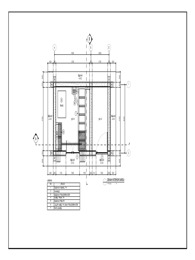02.denah Interior | PDF