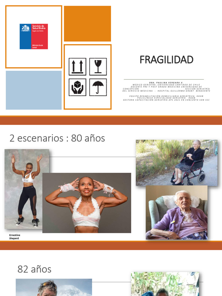 Fragilidad | PDF | Geriatría | Especialidades Medicas