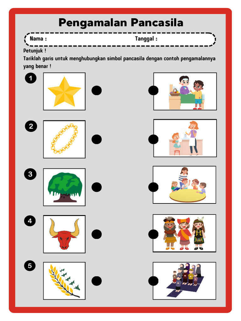 LKPD Aydha Pengamalan Pancasila Semester 1 | PDF