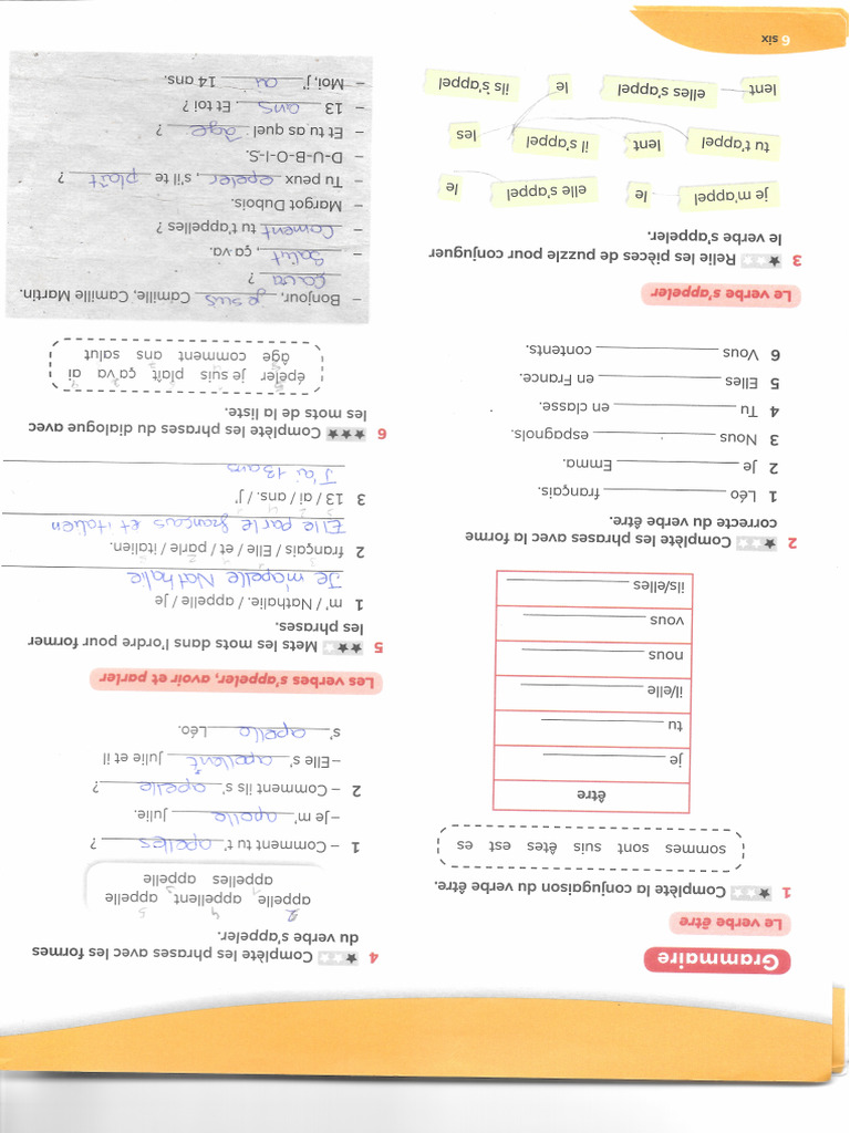 Livre FR Ejercicios 03 | PDF