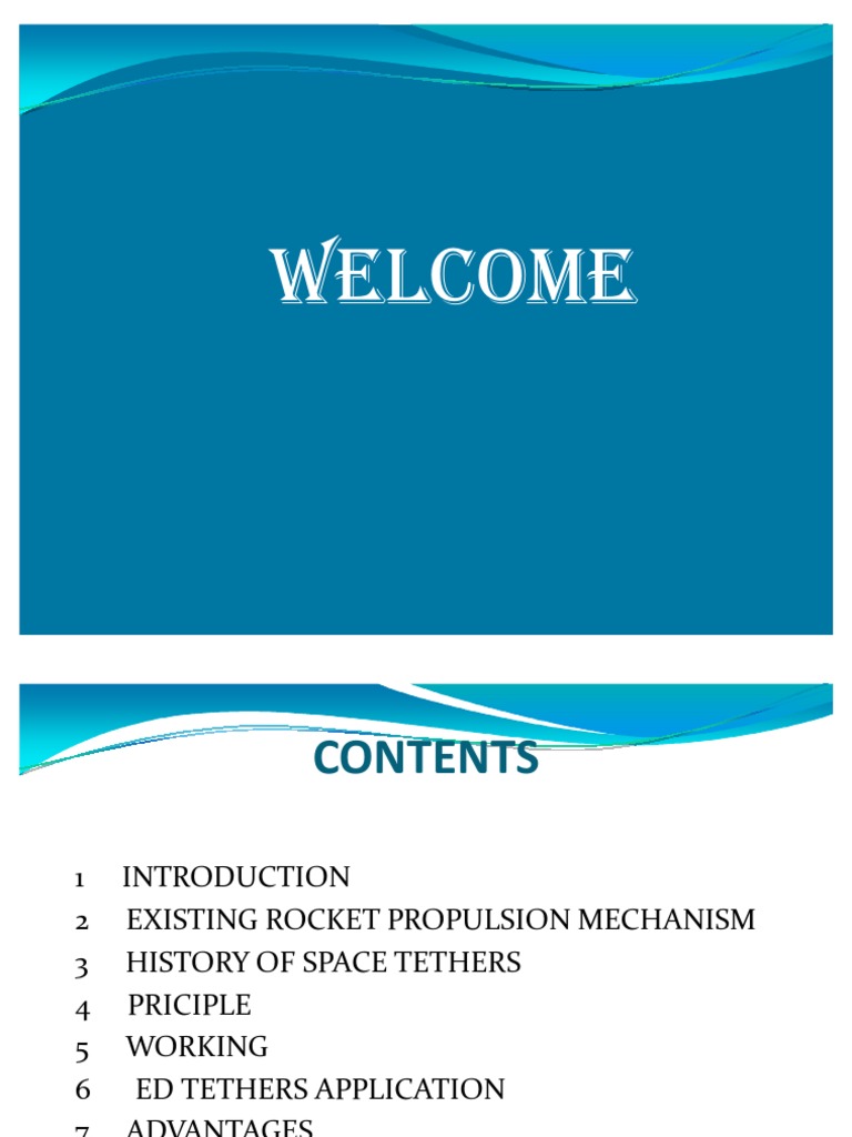 Electro Dynamic Tether | PDF | Spacecraft Propulsion | Rocket