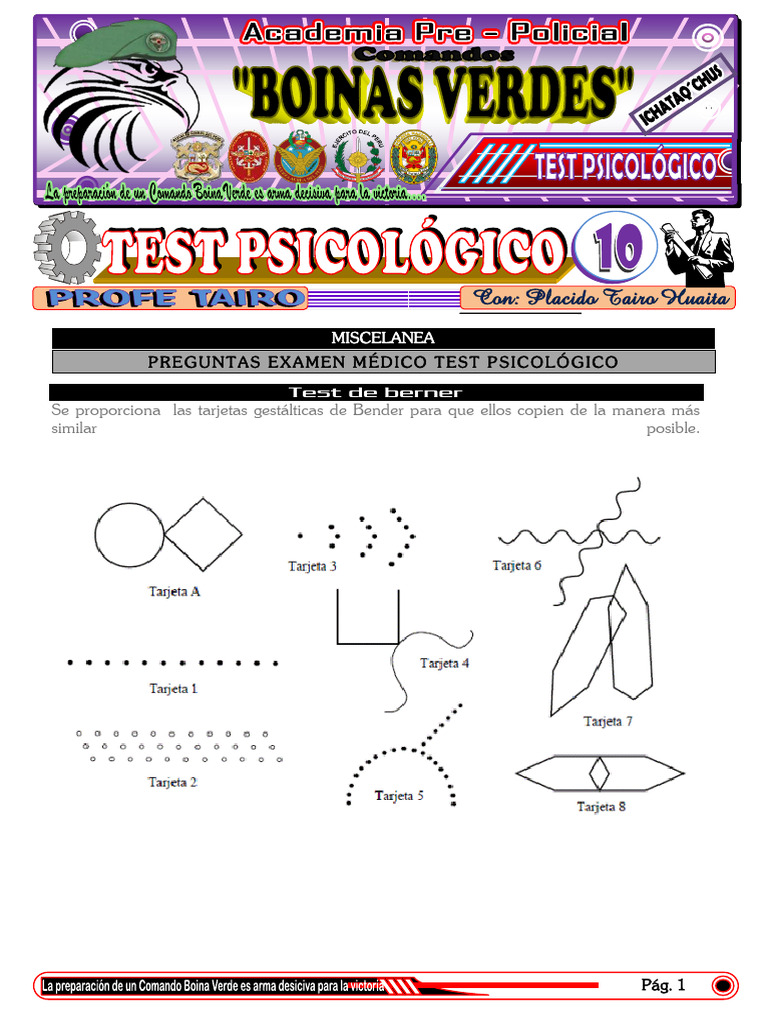 Test de Dibujo 5 | PDF | Artes del Lenguaje y Comunicación | Métodos y ...