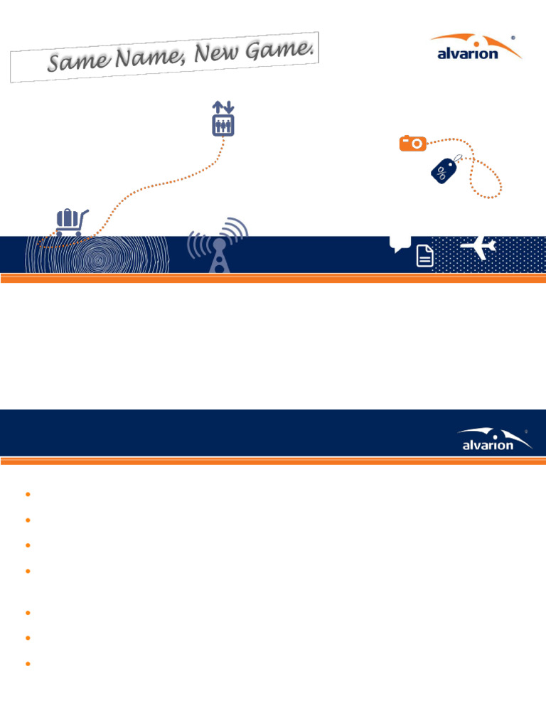 Alvarion 2014 - Same Name, New Game | PDF | Telecommunications | Service Industries