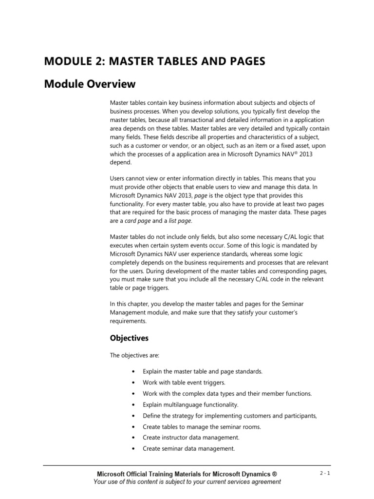 Nav2013 Enus Cssol 02 | PDF | Object (Computer Science) | Invoice