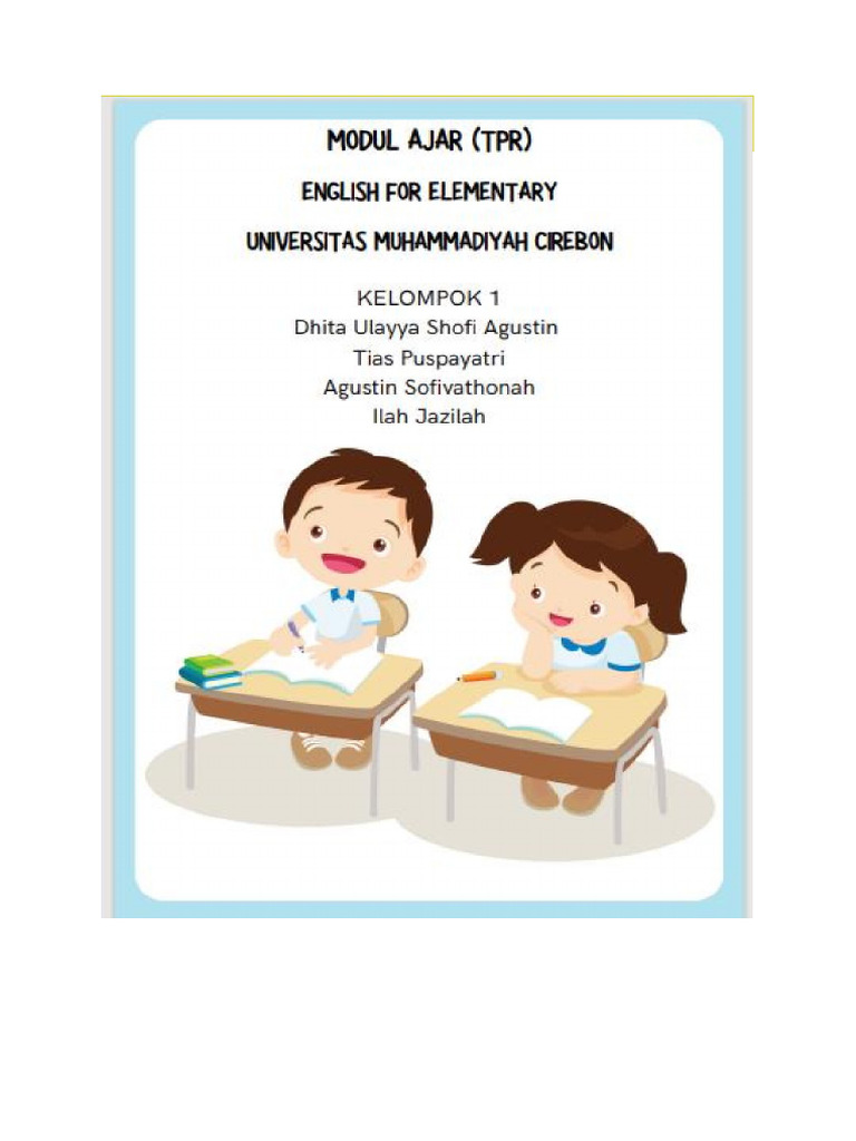 RPP Modul Ajar B.ing | PDF