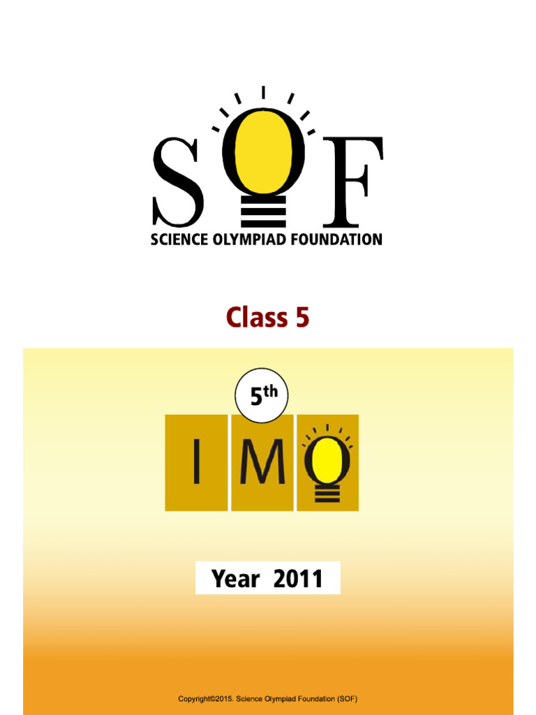 IMO Class 5 - 2011 - Set A - L1 | PDF | Pet | Foods