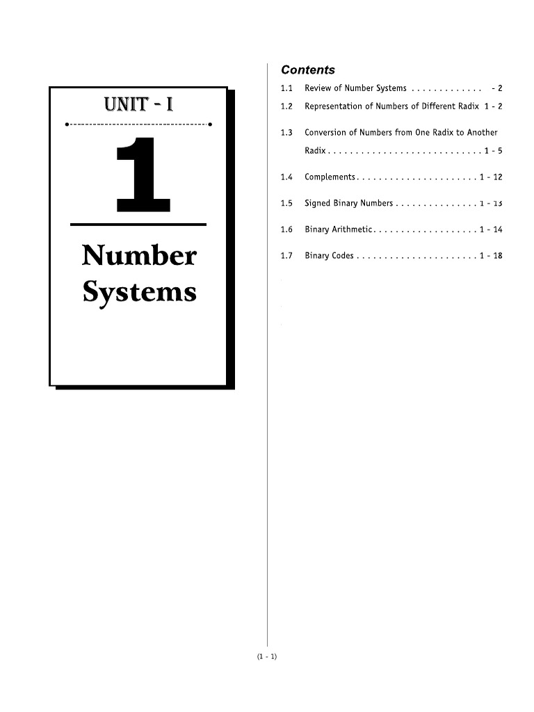 Number system and codes | PDF | Binary Coded Decimal | Lexicology Number system and codes | PDF | Binary Coded Decimal | Lexicology