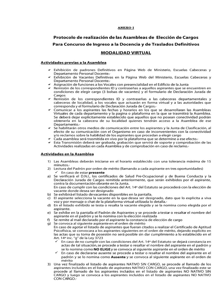 Protocolo Virtual | PDF