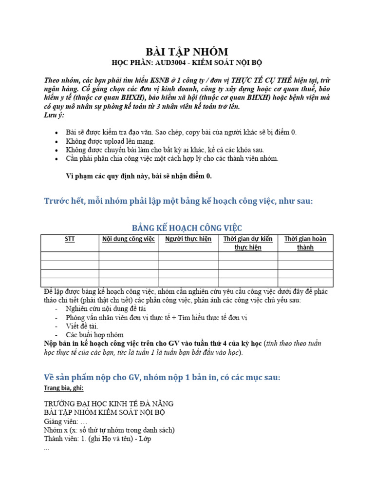 HuongDan BTN KSNB X | PDF