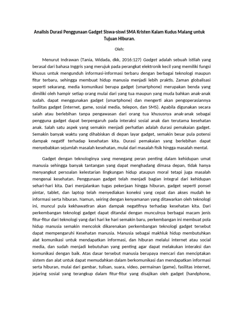 Artikel Untuk Uprak Bindo | PDF | Ilmu Sosial