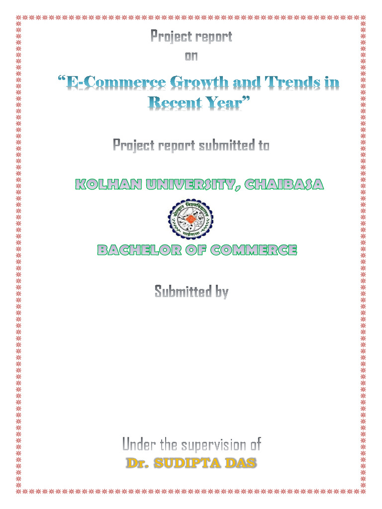 Anjum Perween - E-Commerce Project | PDF | E Commerce | Social Media