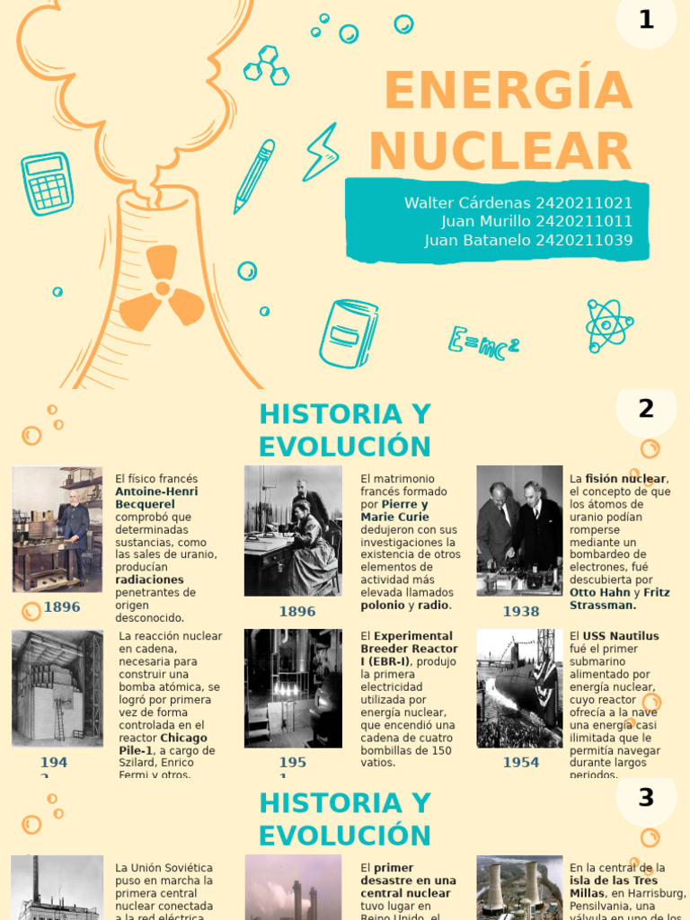 Energía Nuclear | PDF | La energía nuclear | Átomos